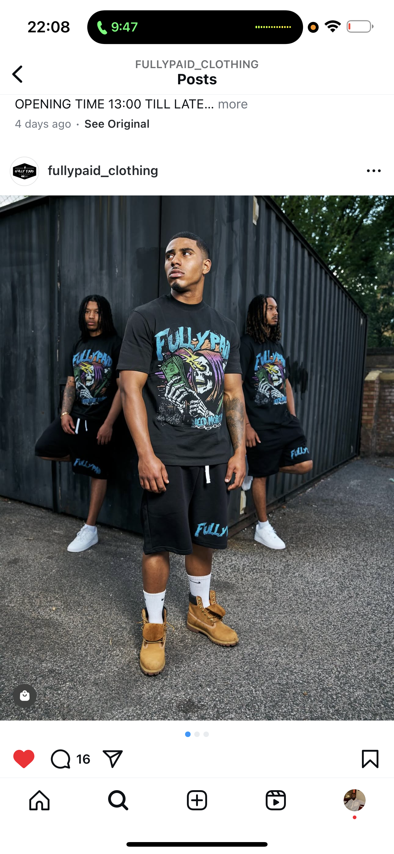 NEW ARRIVALS – FULLYPAID CLOTHING